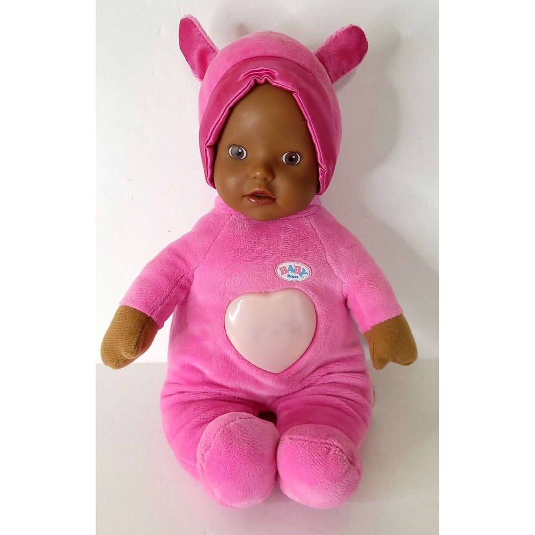 Vintage Plush ZAPF CREATIONS African-american My Little Baby Born ...