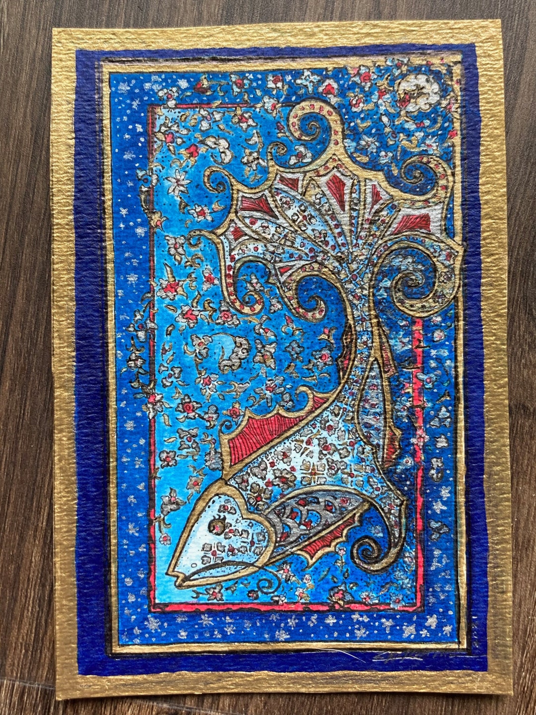 Decorative Fish Painting "octofish" - Etsy