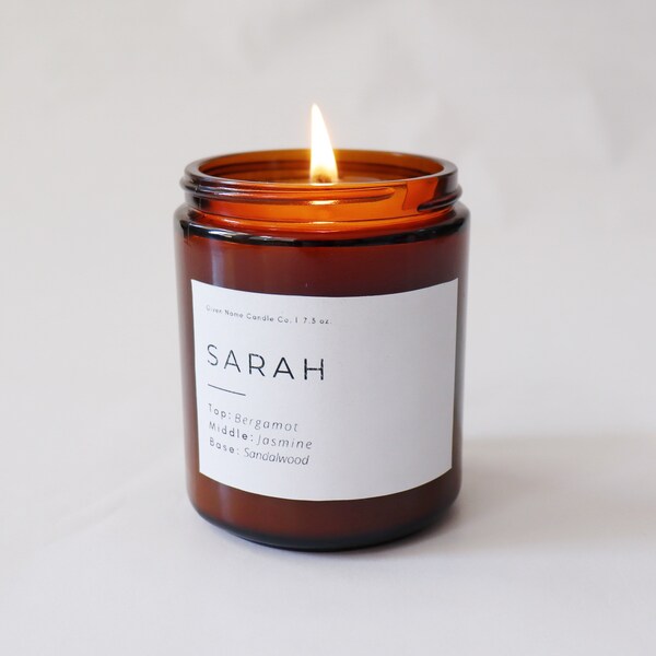 Sarah Name Necklace - Etsy