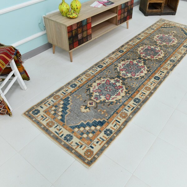 Blue Turkish Runner - Etsy