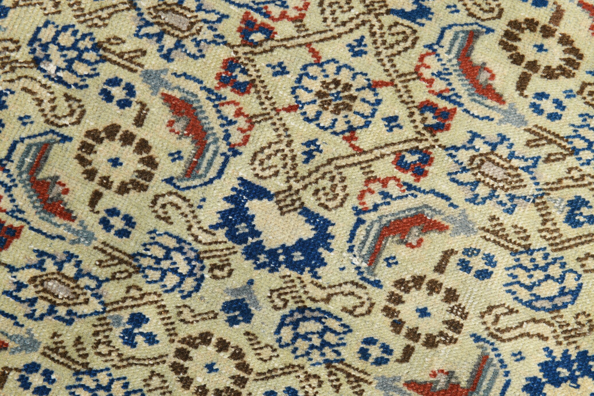 8x11 Eclectic Maximalist Vintage Area Rug, Turkish Allover Botanical ...