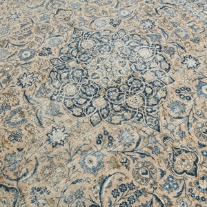 11x14 Persian Large Area Rug, 11x14 Vintage Floral Oversize Living Room ...