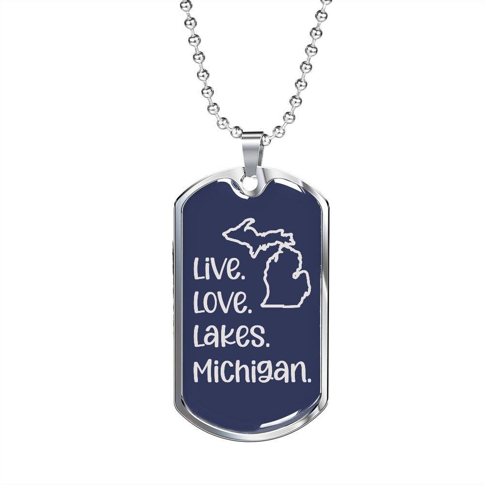 Michigan Made Jewelry Great Lakes Gift Michigan State Gifts Michigan ...