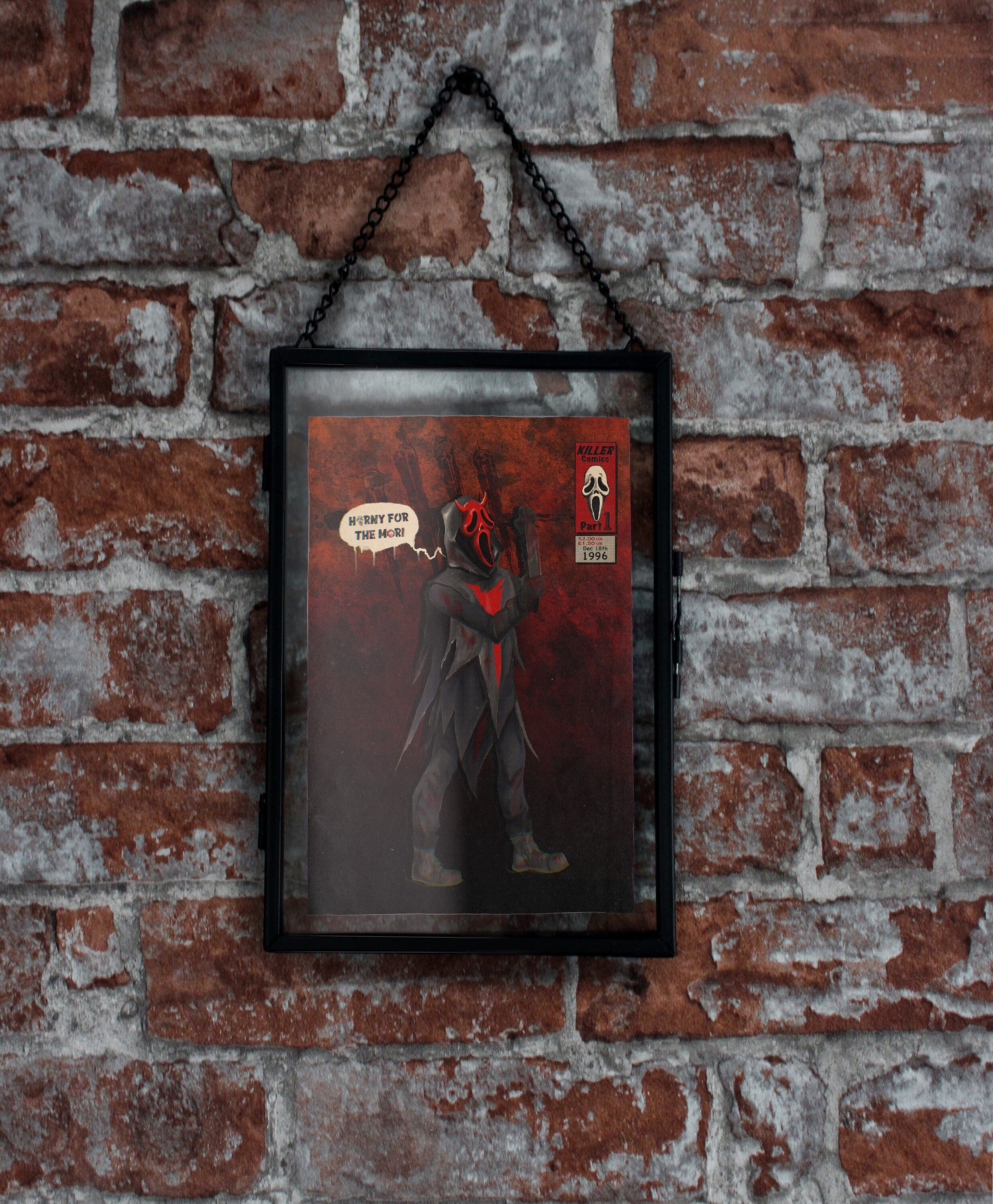 Ghostface Dead by Daylight Inspired killer Comics Series A5 Art Print ...