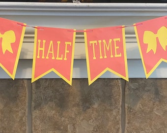 Halftime Half Birthday Banner for Infant | Etsy