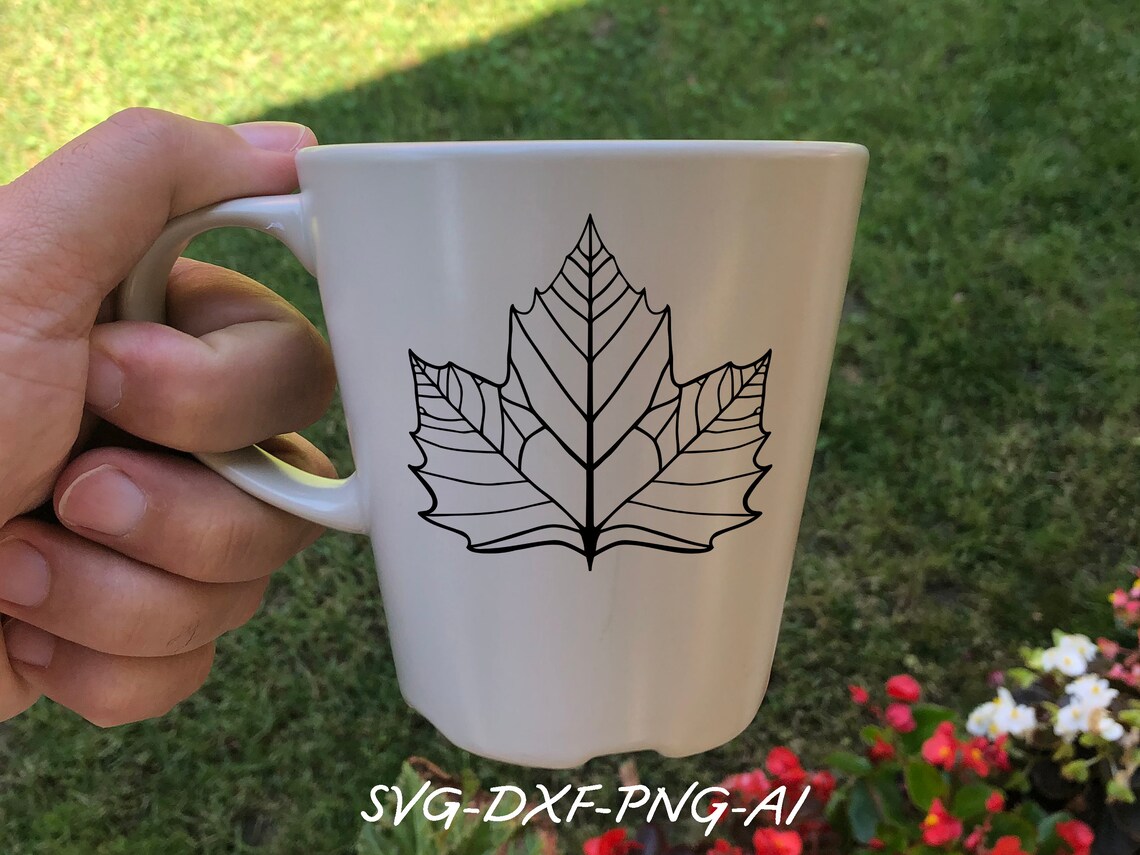 Maple Leaf SVG/DXF File for Laser Cut, Cnc Router, Plasma, Cricut ...