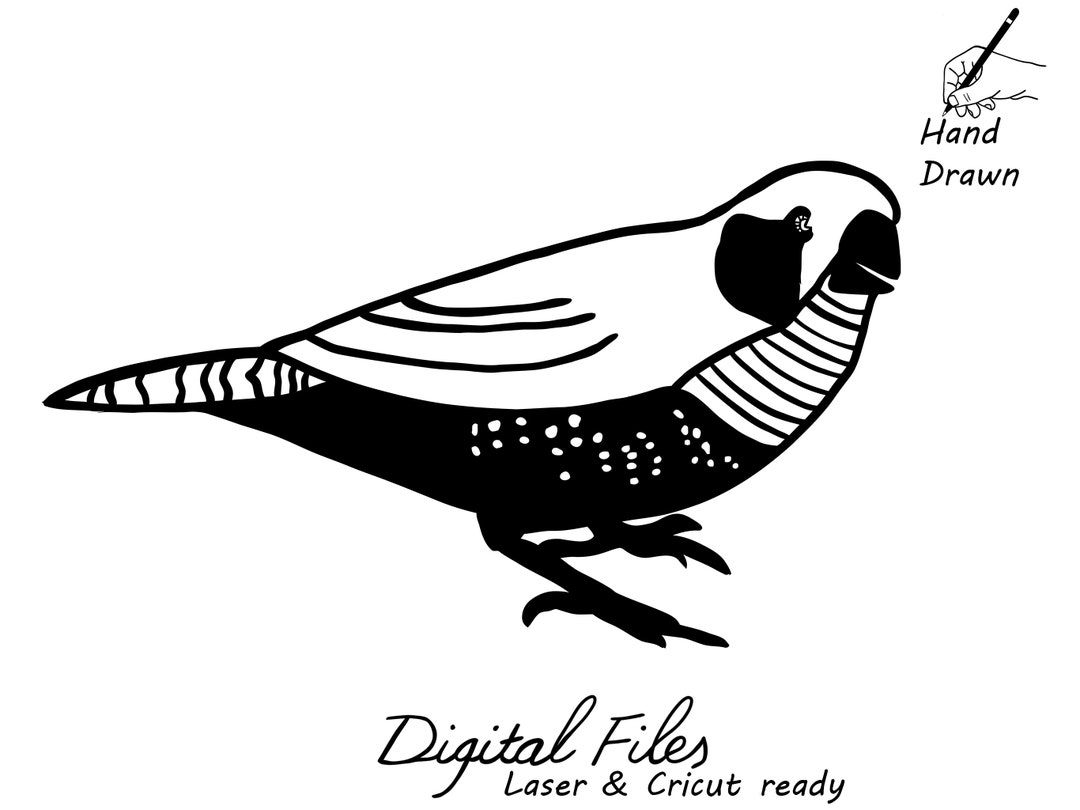 Bird SVG/DXF File for Laser Cut, Cnc Router, Plasma, Cricut - Cutting ...
