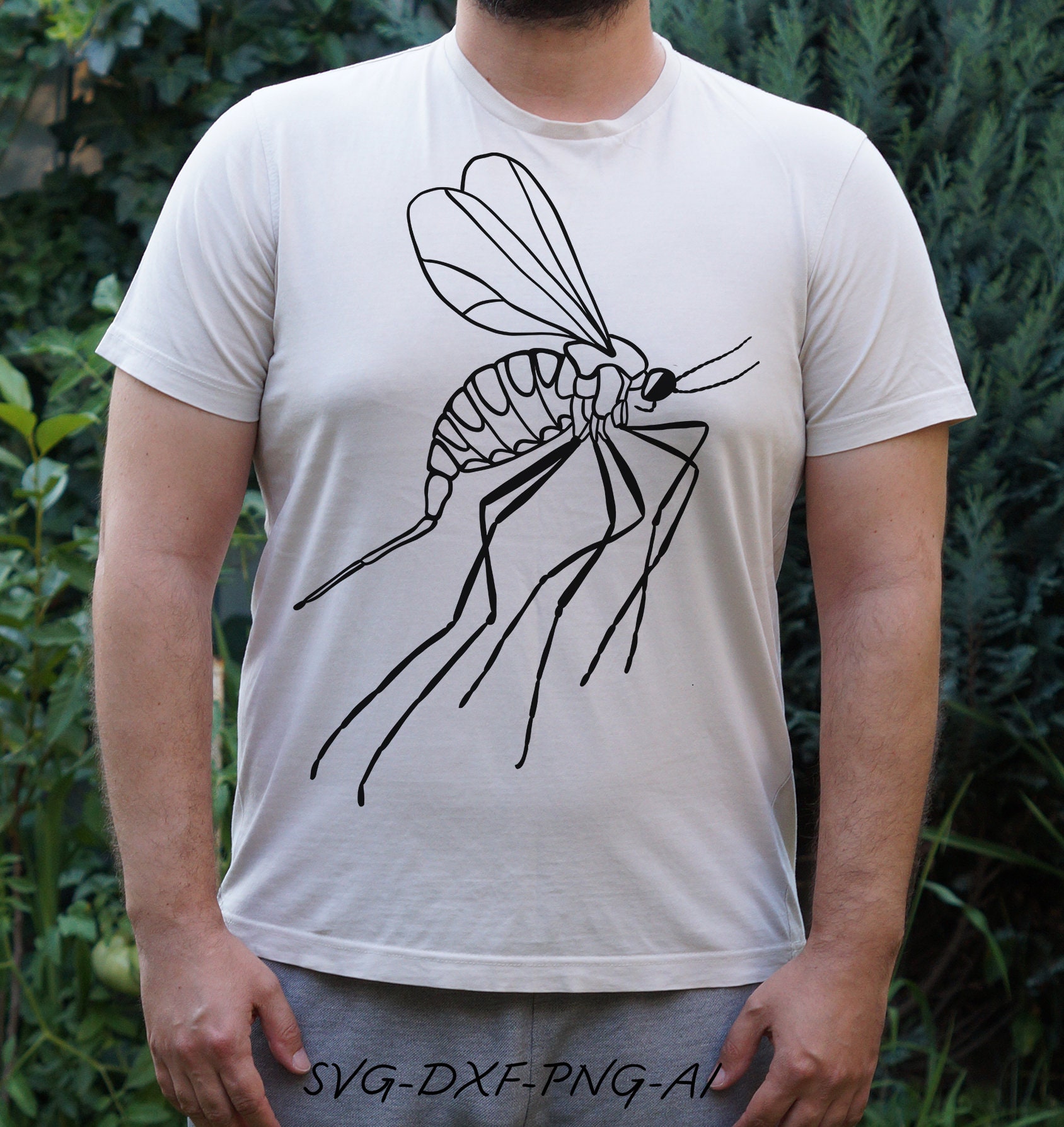 Mosquito SVG/DXF File for Laser Cut, Cnc Router, Plasma, Cricut Cutting ...