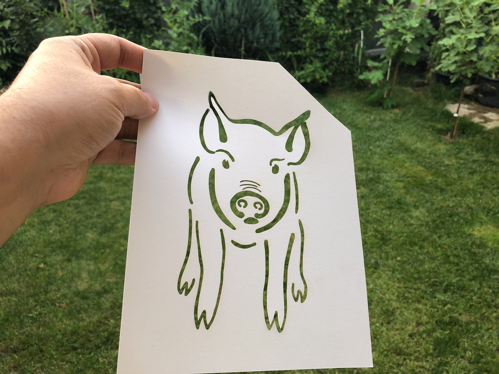 Pig SVG/DXF File for Laser Cut, Cnc Router, Plasma, Cricut - Cutting ...