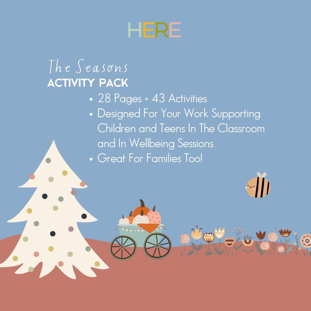 The Seasons Mindful Activity Book | Calming & Creative Mindfulness for ...