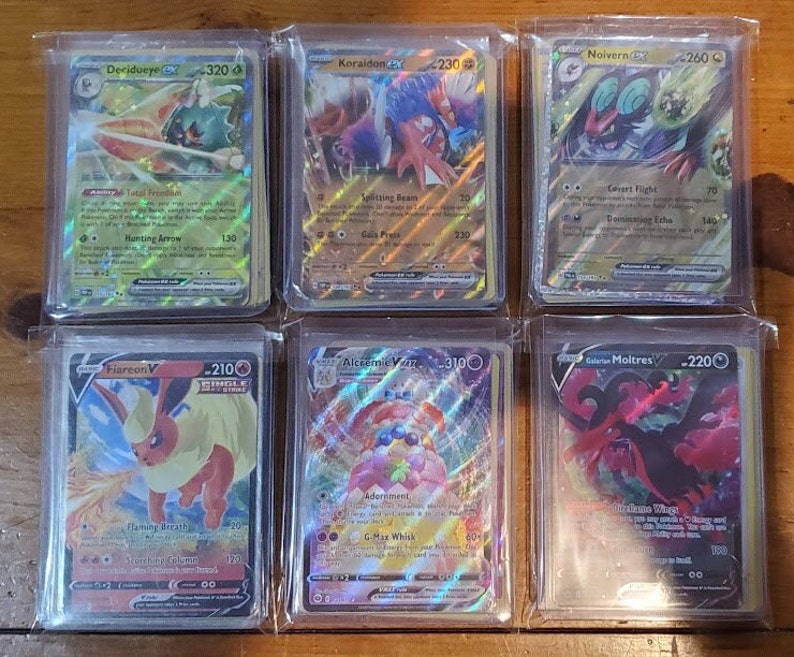 30 Card Pokemon Lot / Mystery Pack Guaranteed Ultra Rares - Etsy