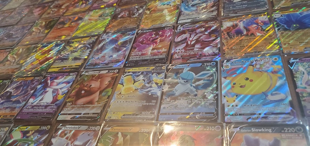 10 Pokemon Card Ultra Rare Lot - Ex, GX, V, VSTAR or VMAX! - Etsy