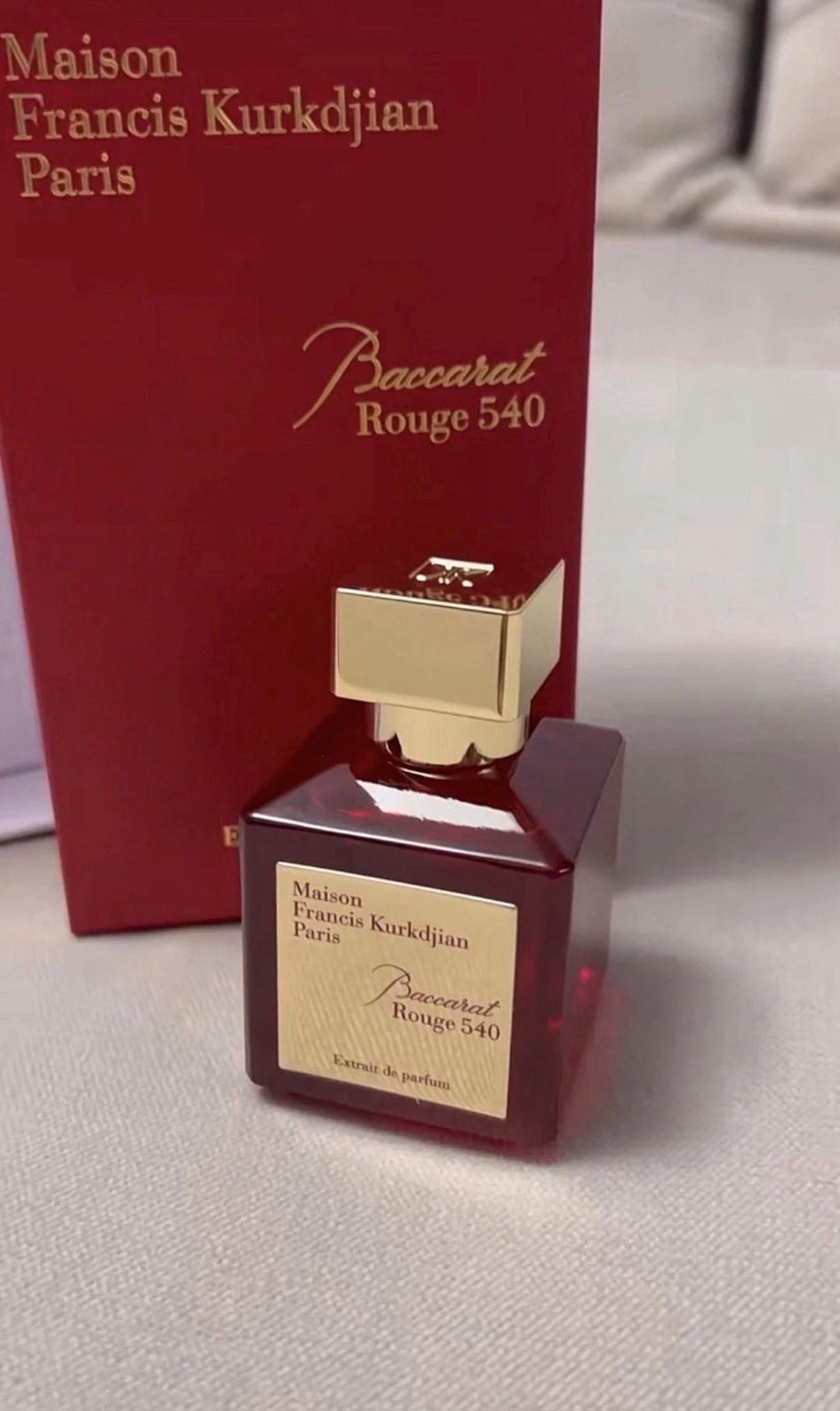 Baccarat Rouge 540 Extract De Parfum Spray Collogne - Etsy
