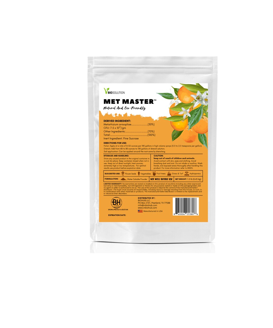 Metarhizium Anisopliae MET MASTER Powder 1.0lb - Etsy