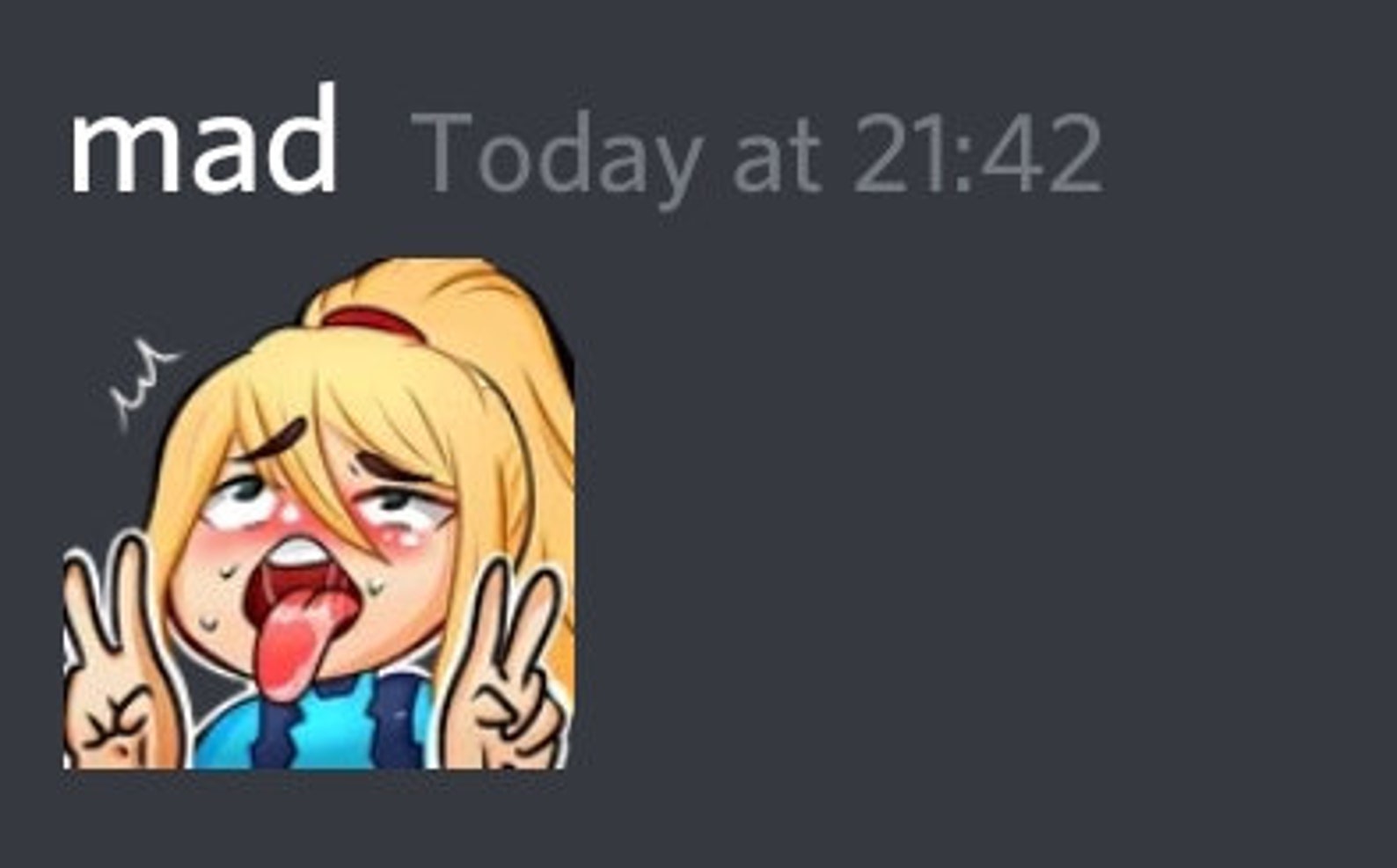 Ahegao Samus Aran Emoji for Discord & Twitch - Etsy