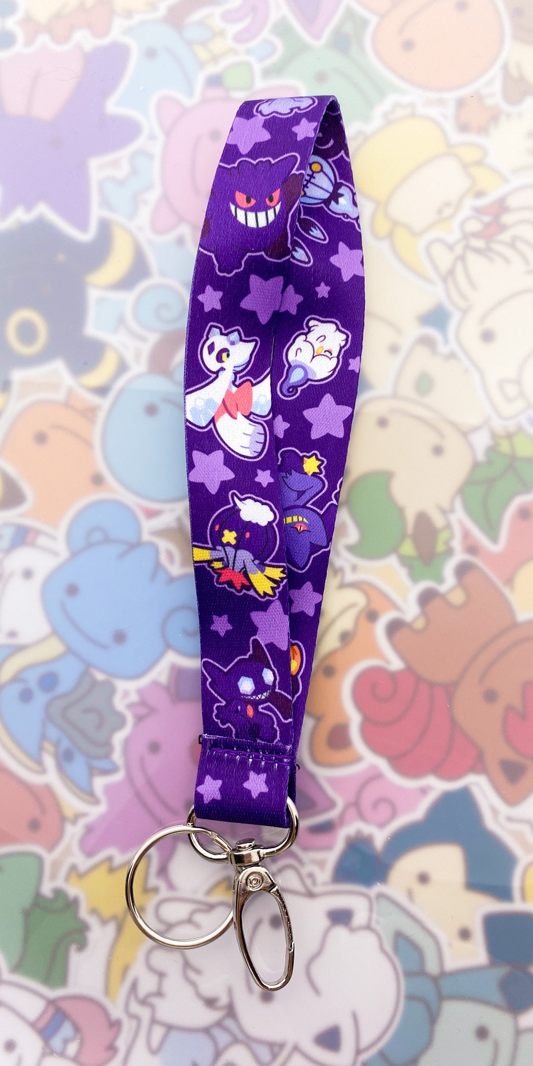 PKM Ghost Wrist Lanyard - Etsy
