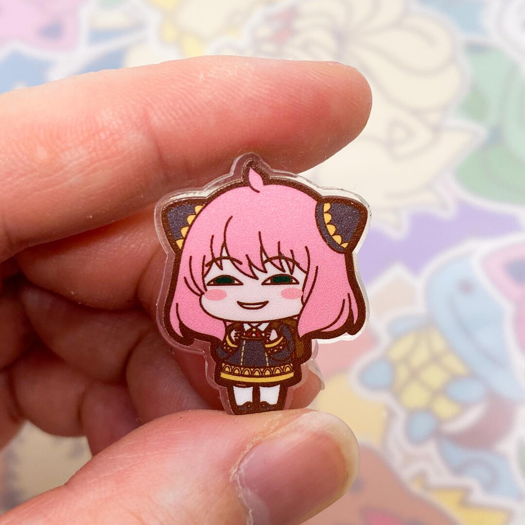 Anya Acrylic Pin - Etsy