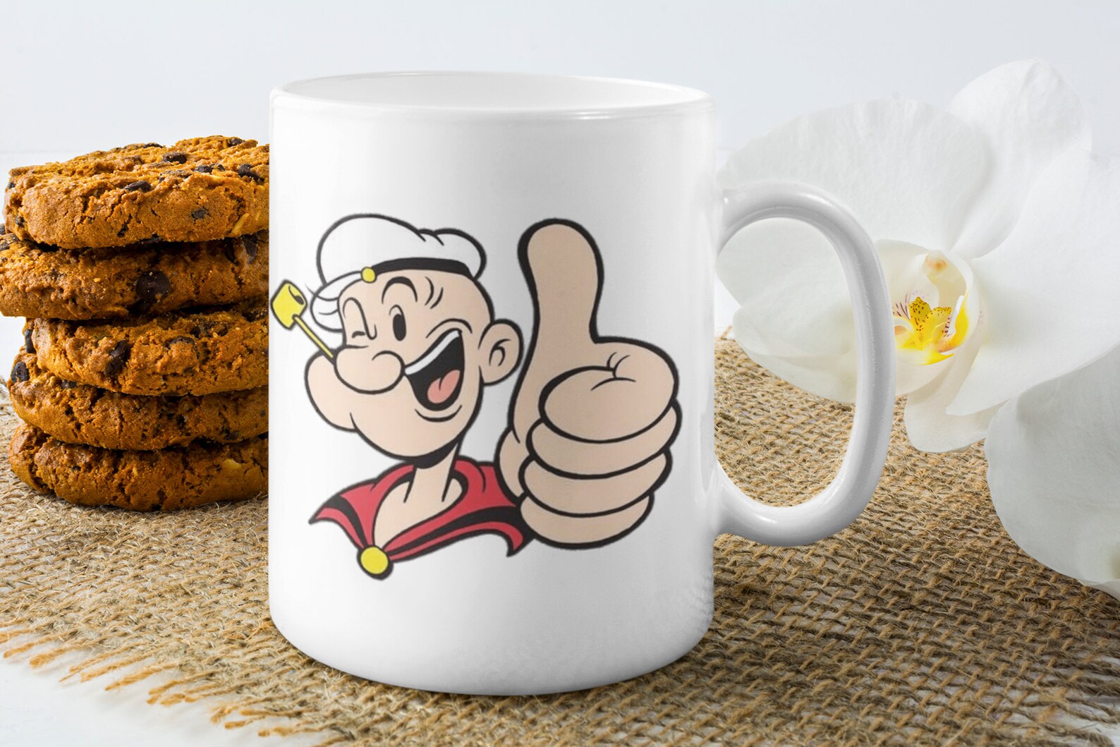 Popeye Thumb Up Tasse Popeye The Sailorman Popeye Tasse - Etsy.de