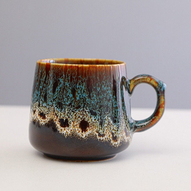 Handmade Artisan Coffee Mug, European Style Ceramic Coffee Mug ...