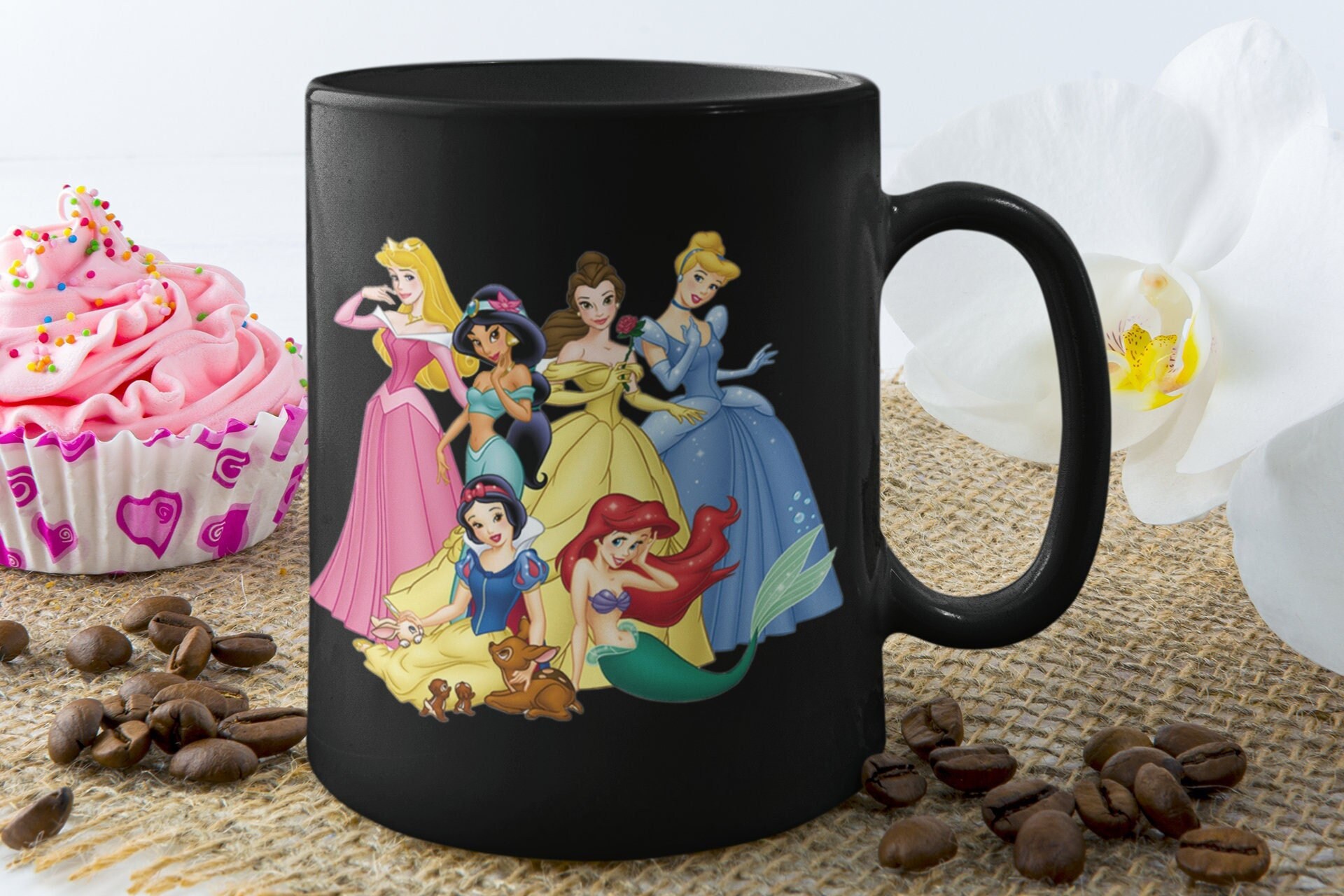 Disney Princess Mugs, Disney Princess, Disney Mug, Disney Inspired Mug