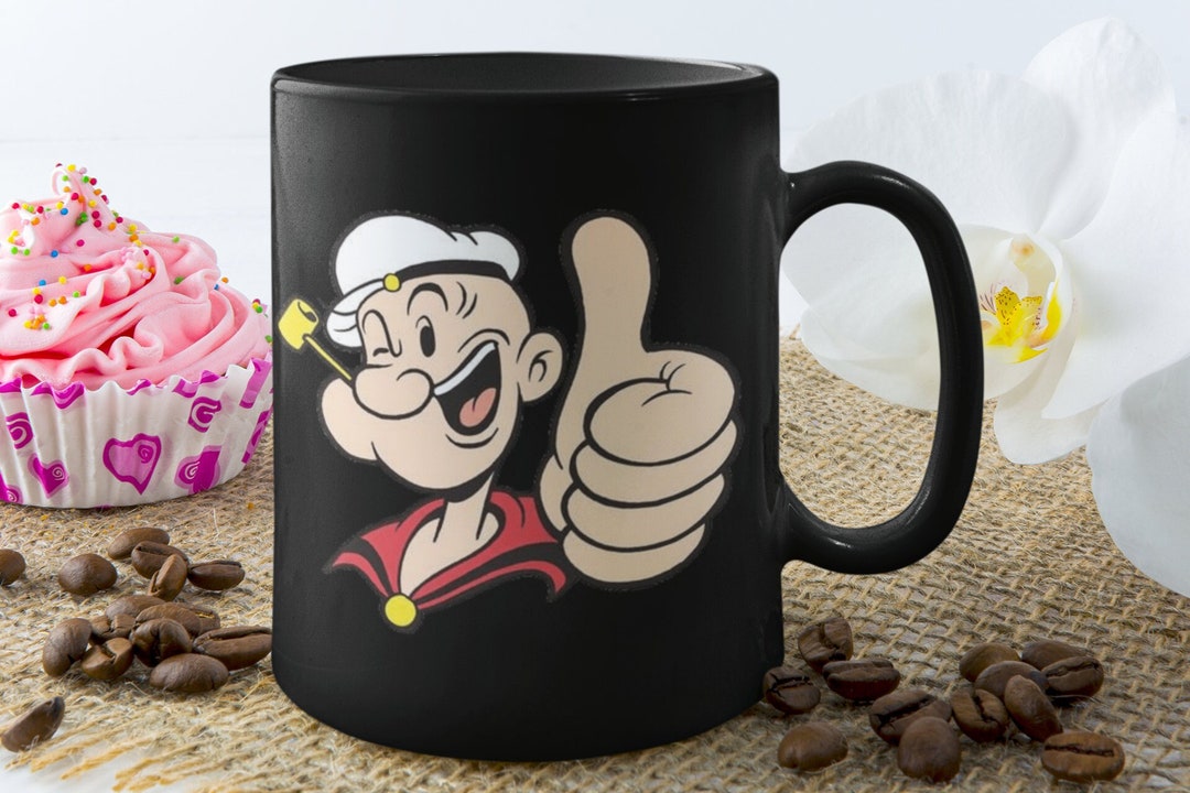 Popeye Thumb Up Tasse Popeye The Sailorman Popeye Tasse - Etsy.de