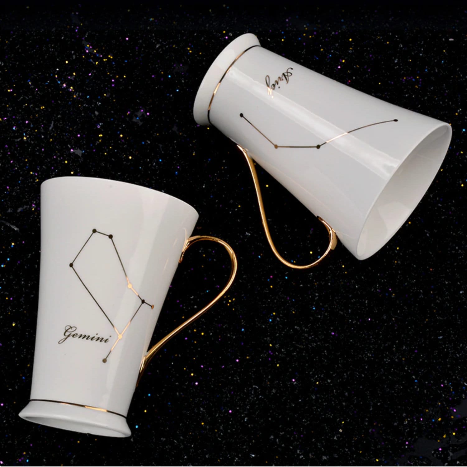 Constellation Mug, Creative Constellation Bone Mug, Porcelain Coffee ...