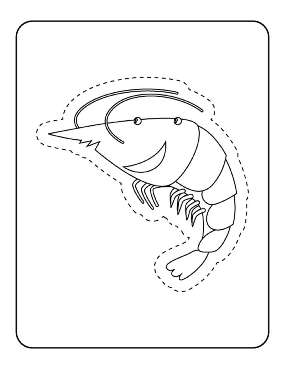 Animal Coloring Pages for Kids, Scissor Skills (digital Download ...
