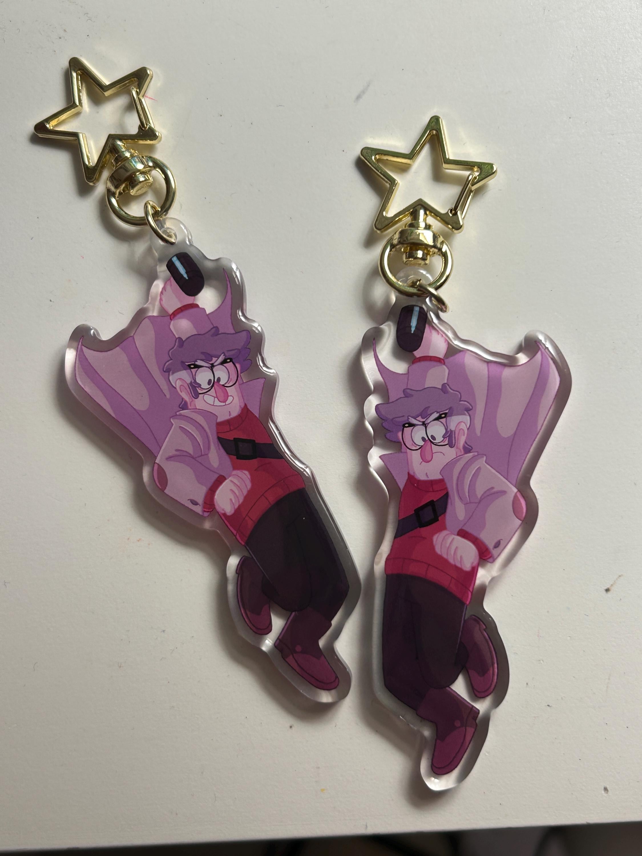 Gravity Falls Acrylic Keychains - Etsy