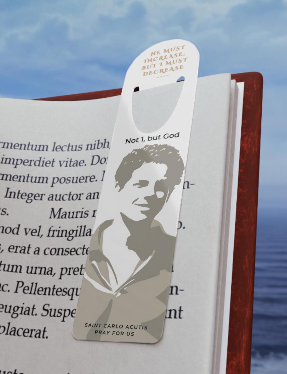 Carlo Acutis and Scripture Bookmark Gift for Book Lovers - Etsy