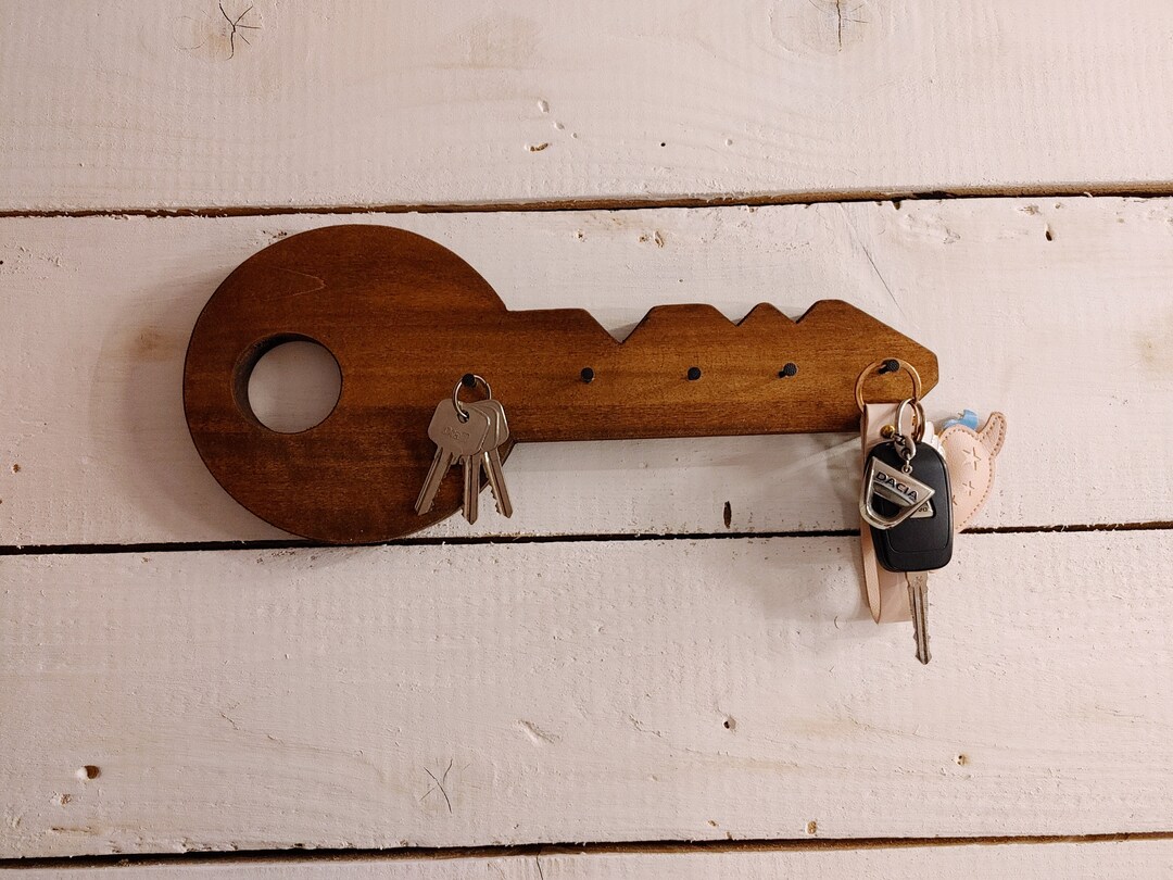 Wooden Hanger for Keys - Etsy