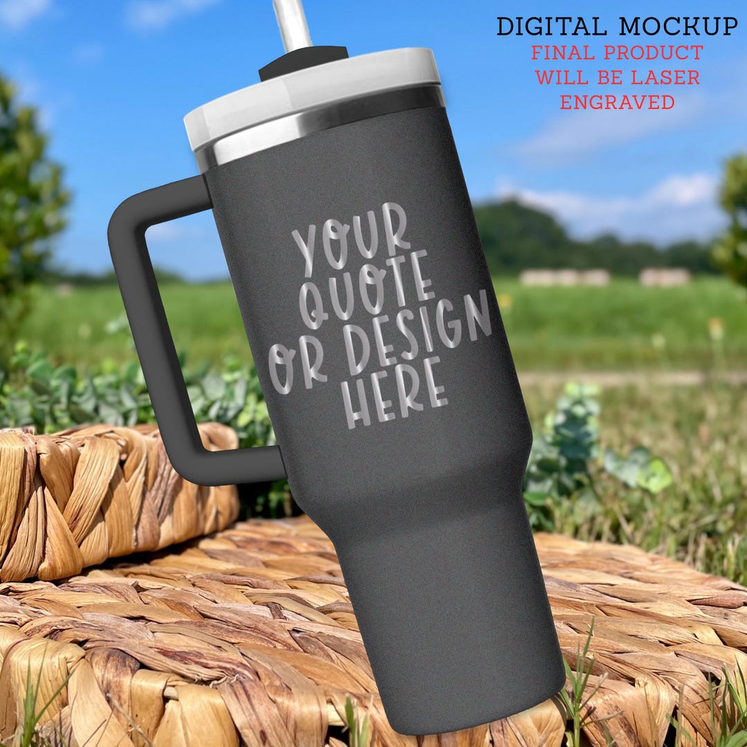 Personalized 40oz Custom Quote Tumbler | Engraved Insulated Cup With ...
