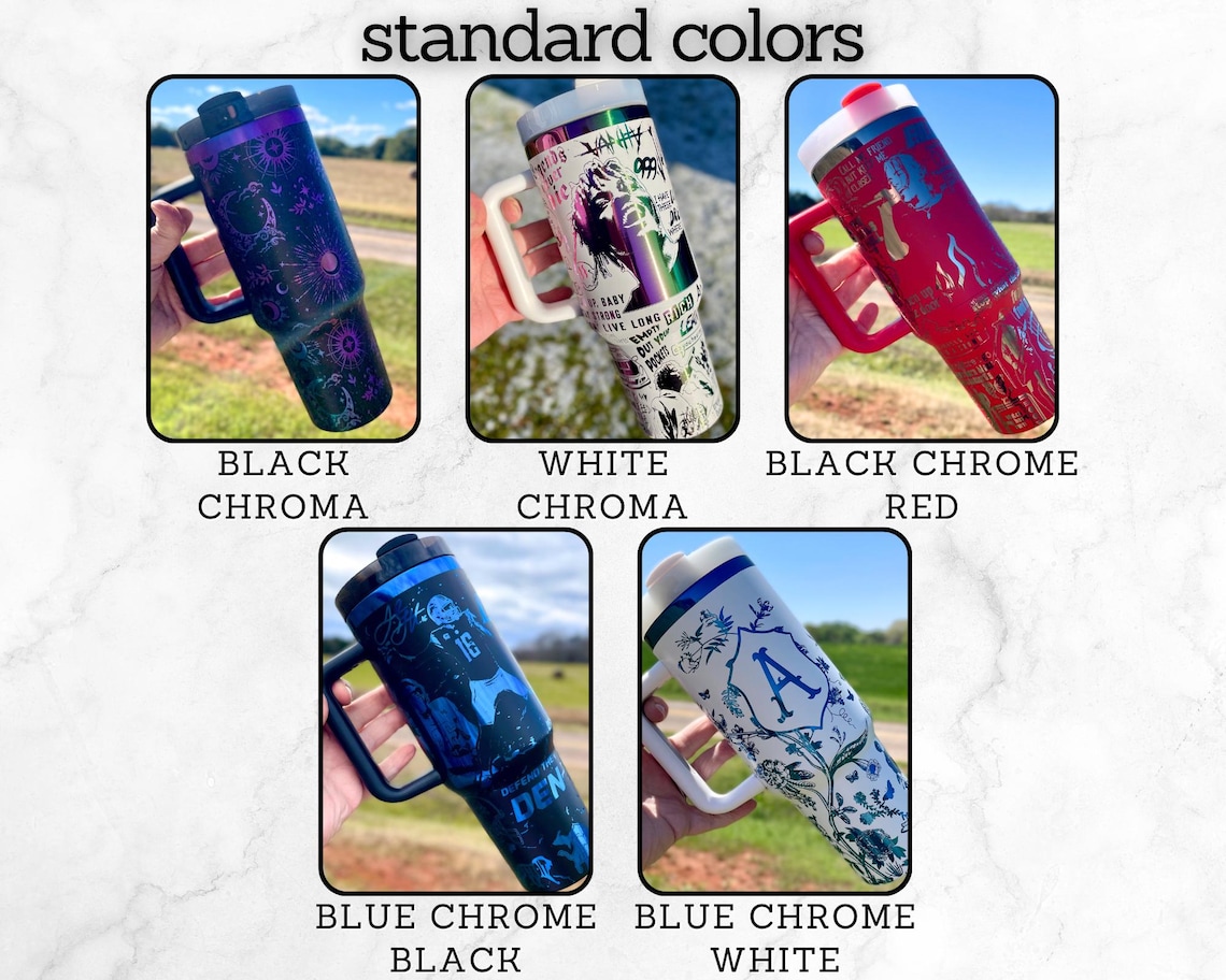 Pool & Billiards Custom Engraved 40oz Tumbler – Unique Stainless Steel ...