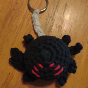 Mini Spiders, Spider Keychain, Set of 2, Crochet Spiders, Halloween ...
