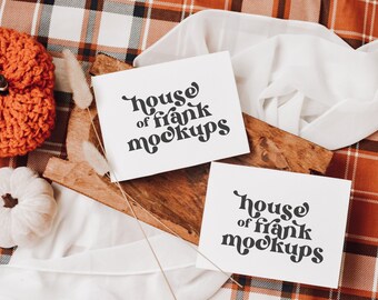 5x4 Card Mockup - Etsy