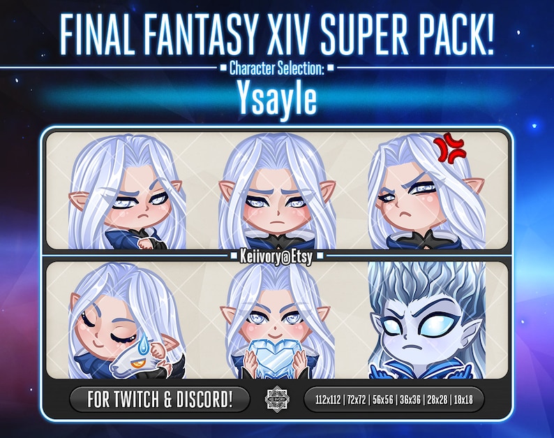 FFXIV Ysayle Emote Pack! - Etsy Ireland
