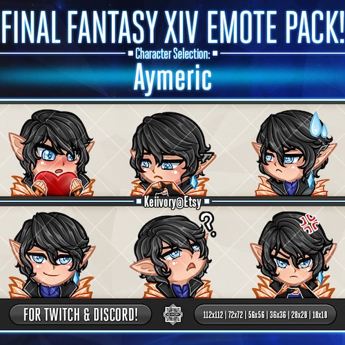 FFXIV Haurchefant Emote Pack - Etsy
