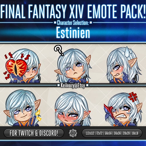 FFXIV: Shadowbringers Emet Selch Emote Pack - Etsy