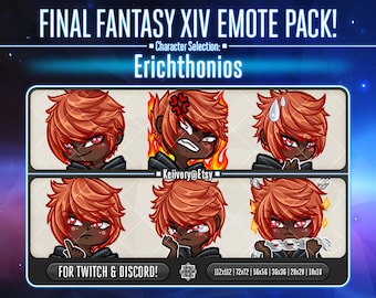 FFXIV: Shadowbringers Emet Selch Emote Pack - Etsy