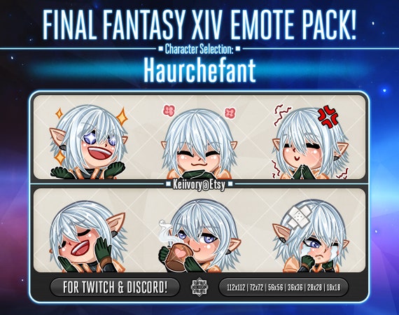 FFXIV Haurchefant Emote Pack - Etsy