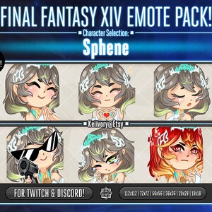 FFXIV Sphene Emote Pack! - Etsy