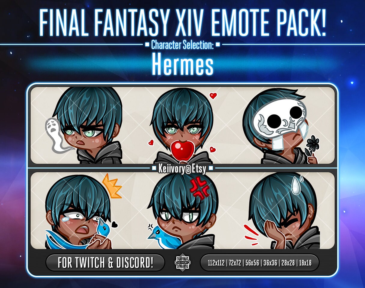 FFXIV Hermes Emote Pack! - Etsy