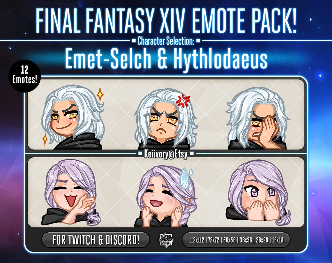 FFXIV Companion Pack - Emet and Hythlodaeus! - Etsy