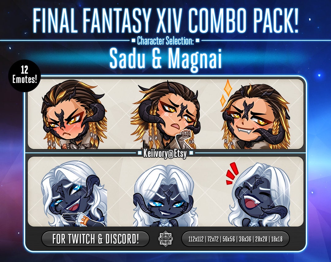 FFXIV Companion Pack - Magnai and Sadu! - Etsy