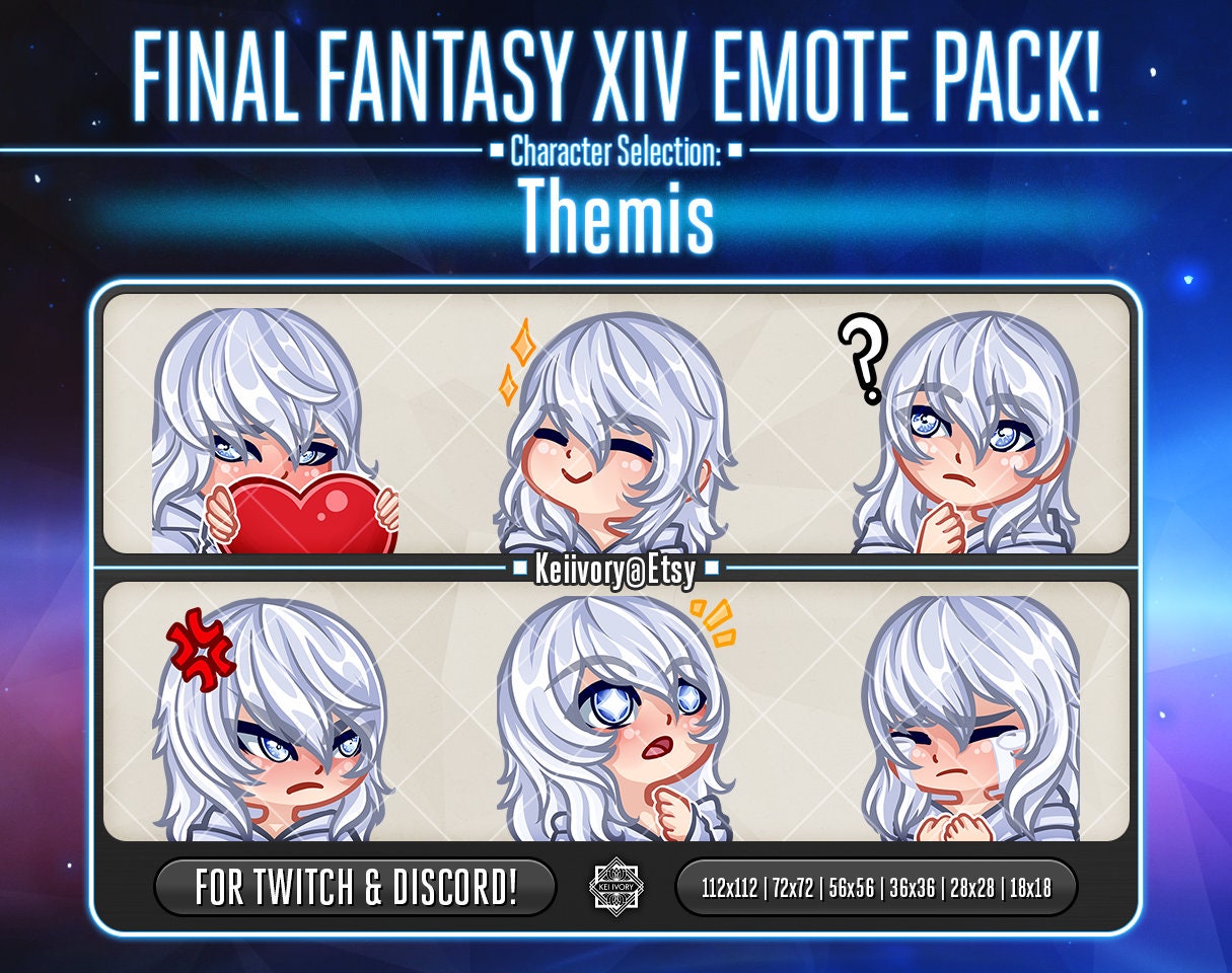 FFXIV Themis Emote Pack! - Etsy
