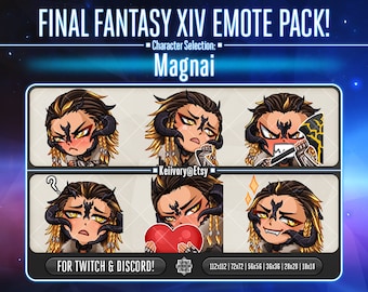 FFXIV Namazu Emote Pack 1 Twitch Discord Etc. - Etsy