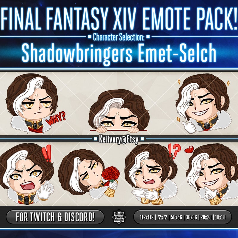 Final Fantasy Xiv Emotes - Etsy