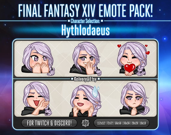 FFXIV Hythlodaeus Emote Pack | Etsy