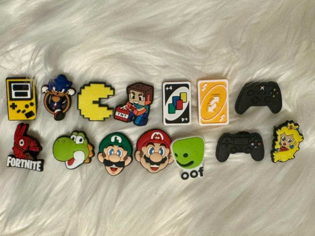 ULTIMATE Gamer Bundle Shoe Charms - Etsy