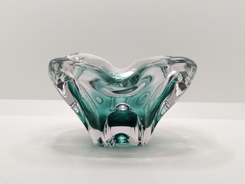 Vintage Bayel French Art Glass Bowl / Ashtray Mid-century - Etsy