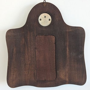 Mahogany Barometer With Clothes Brush Set by J. G. Gischard, Vintage ...